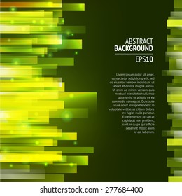 Straight Green Lines Abstract Vector Background Stock Vector (Royalty Free) 277684400 | Shutterstock