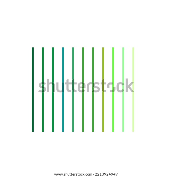 Straight Green Lines Geometric Background Space Stock Vector (Royalty ...