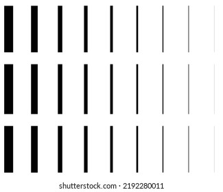 Straight Line Collection Set Dotted Stock Vector (Royalty Free ...