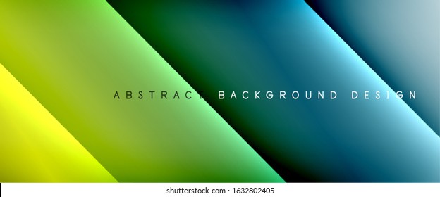 Straight Lines Shadows Light On Gradient Stock Vector (Royalty Free ...