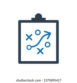 Strategic Planning Icon Stock Vector (Royalty Free) 1375895417 ...