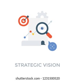 Strategic Vision Vector Illustration Stock Vector (Royalty Free ...