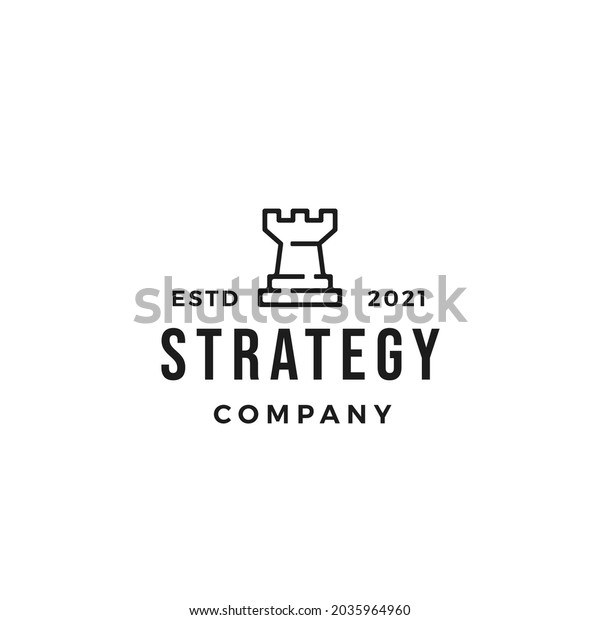 Strategy Logo Icon Web Symbol Logo Stock Vector (Royalty Free ...