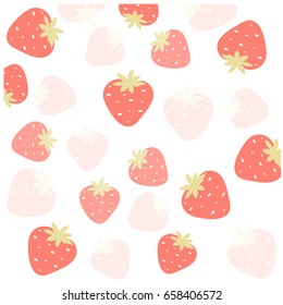 Strawberry Background Design: vector de stock (libre de regalías ...