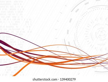 Streamed Futuristic Wave Rapid Data Transfer 스톡 벡터(로열티 프리) 139400279 ...