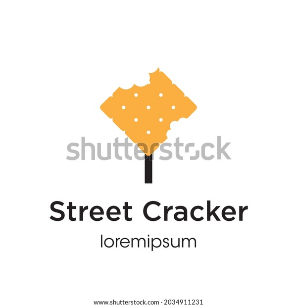 Street Cracker Logo Symbol Template Design Stock Vector (Royalty Free ...