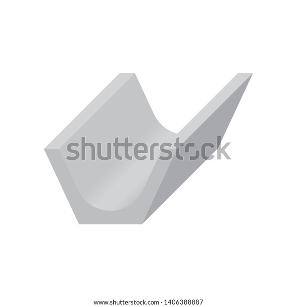 Street Gutter Drainage System Icon Stock Vector (Royalty Free) 1406388887