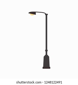 Street Light Lighting Logo Lantern Vector Stock Vector (Royalty Free ...