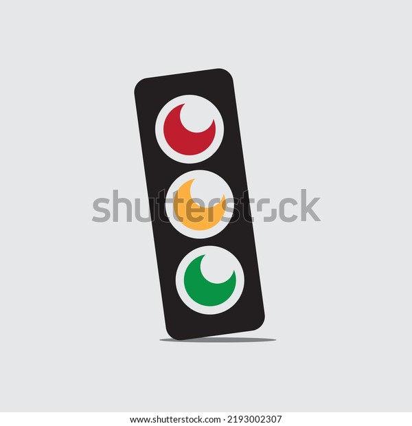 Street Light Sign Vector Logo Icon Stock Vector (Royalty Free ...