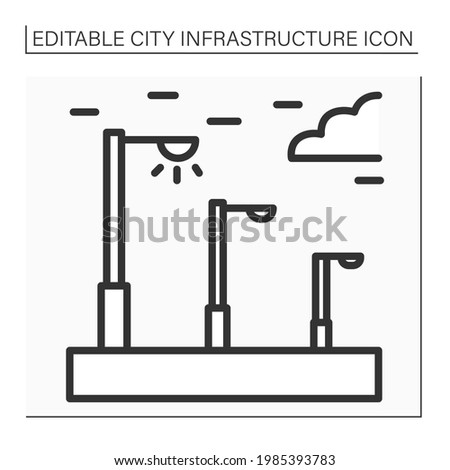 Light Pole Drawing | Free download on ClipArtMag