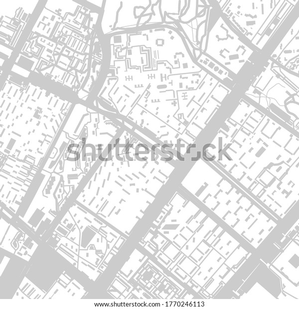 Street Map Town Background Gray Street Stock Vector (Royalty Free ...
