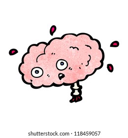 Stressed Brain Cartoon Stock Vector (Royalty Free) 118459057 | Shutterstock