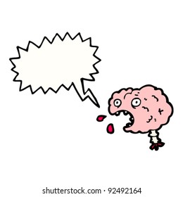 Stressed Brain Cartoon Stock Vector (Royalty Free) 92492164 | Shutterstock