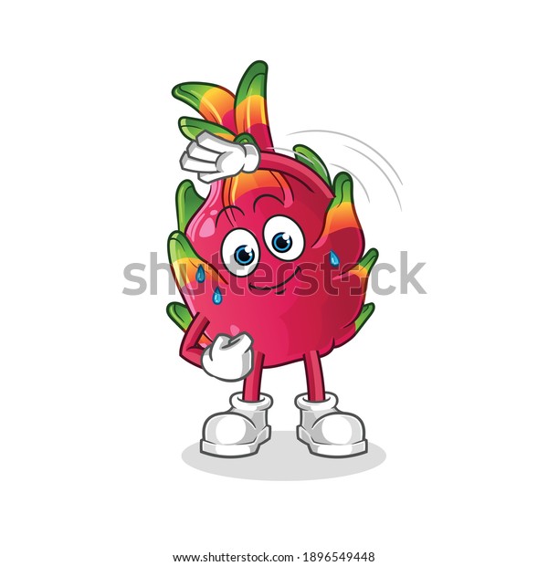 Stretching Character Cartoon Mascot Vector Stock Vector (Royalty Free ...