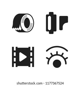 Strip Icon 4 Strip Vector Icons Stock Vector (Royalty Free) 1177367524 ...