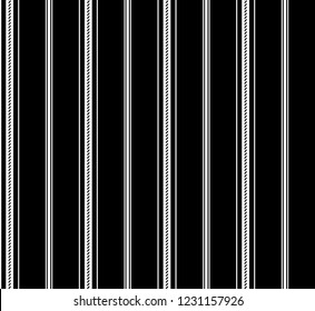 Seamless Abstract White Black Vertical Stripes Stock Vector (Royalty ...