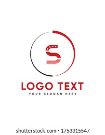 Creative Ladybug Themed Letter Type S Stock Vector (Royalty Free ...