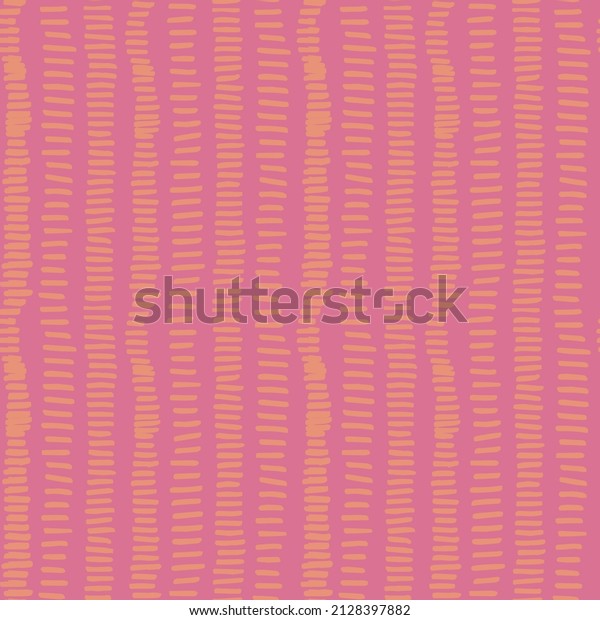 Striped Doodles Pink Strokes On Cyclamen Stock Vector (Royalty Free ...