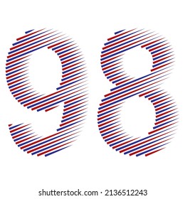 3,845 Number 98 Images, Stock Photos & Vectors | Shutterstock