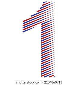 9,181 Striped number 1 Images, Stock Photos & Vectors | Shutterstock