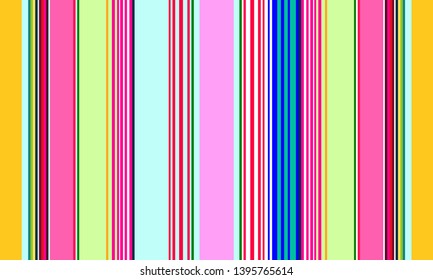 Striped Pattern Mexican Sarape Pattern Texture Stock Vector (Royalty ...