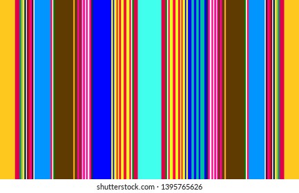 Striped Pattern Mexican Sarape Pattern Texture Stock Vector (Royalty ...