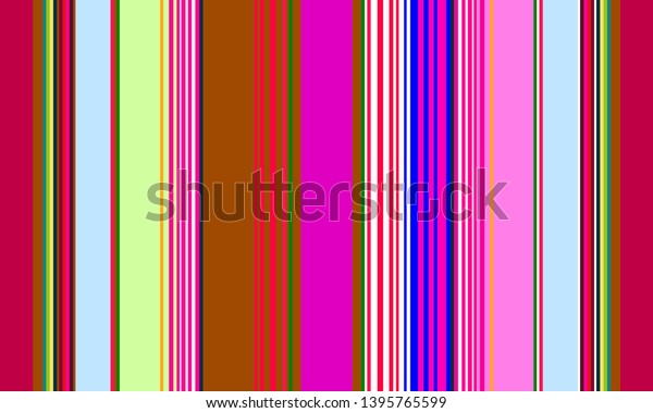 Striped Pattern Mexican Sarape Pattern Texture Stock Vector (Royalty ...