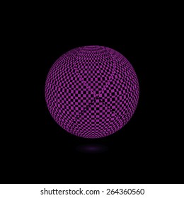 Striped Violet Background Logo Design Toolbox Stock Vector (Royalty ...