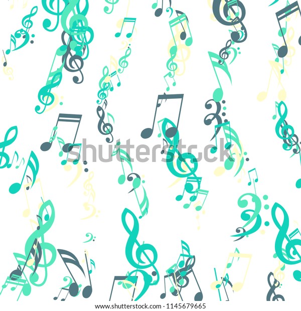 Stripes Musical Notes Creative Background Notes Stock Vector (Royalty ...