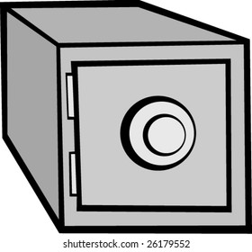 Strong Box Stock Vector (Royalty Free) 26179552 | Shutterstock