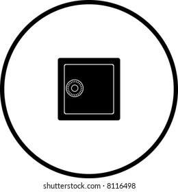 Strong Box Symbol Stock Vector (Royalty Free) 8116498 | Shutterstock