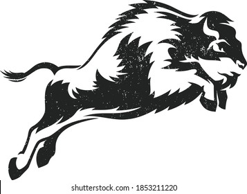 361 Bison jumping Images, Stock Photos & Vectors | Shutterstock