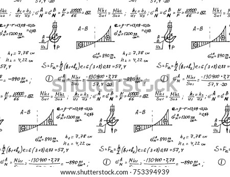 Immagine vettoriale a tema Structural Mechanics Diagrams Physics ...