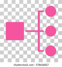 Structure Diagram Icon Vector Illustration Style Stock Vector (Royalty ...