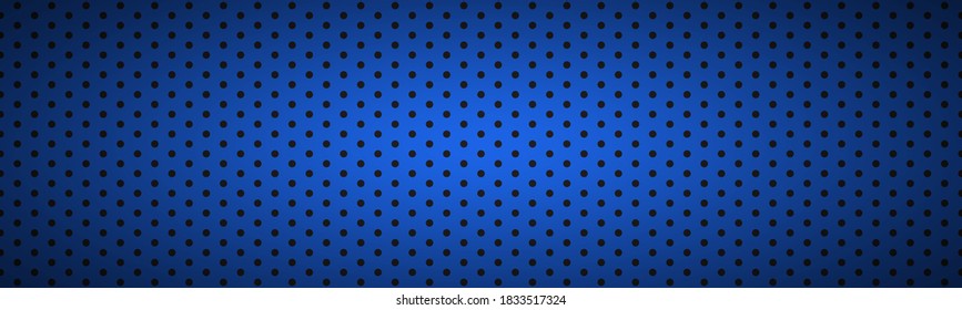 Structured Dark Blue Metallic Perforated Header Stock Vector (Royalty ...