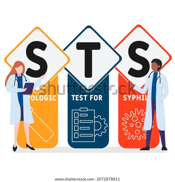Sts Serologic Test Syphilis Acronym Medical Stock Vector (Royalty Free ...