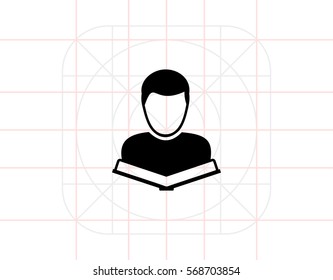 Student Book Icon: เวกเตอร์สต็อก (ปลอดค่าลิขสิทธิ์) 568703854 ...