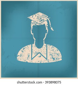 Student Design On Old Paper Background Stock Vector (Royalty Free ...