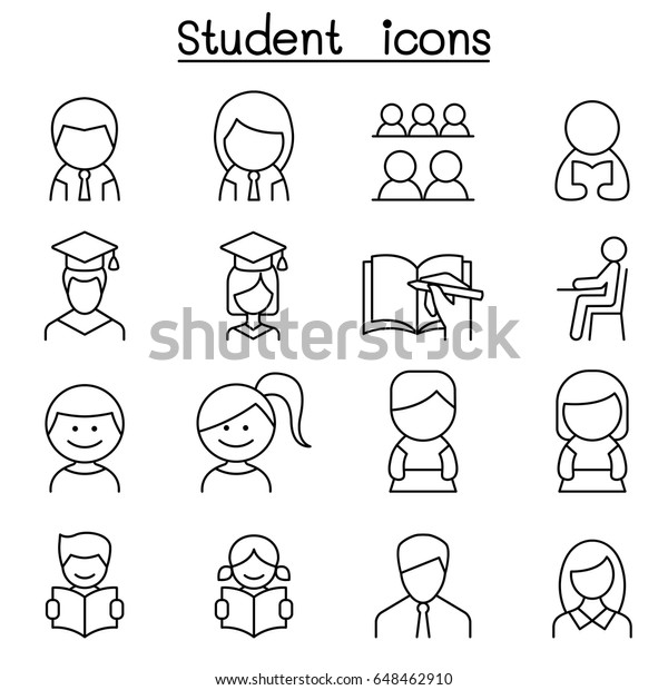 114,377 imágenes de Student icons line - Imágenes, fotos y vectores de ...