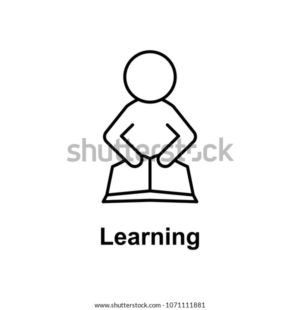 Student Engaged Icon Element School Icon Stock Vector (Royalty Free ...