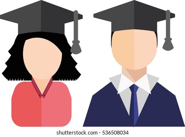 Student Graduate Icon Stock Vector (Royalty Free) 536508034 | Shutterstock