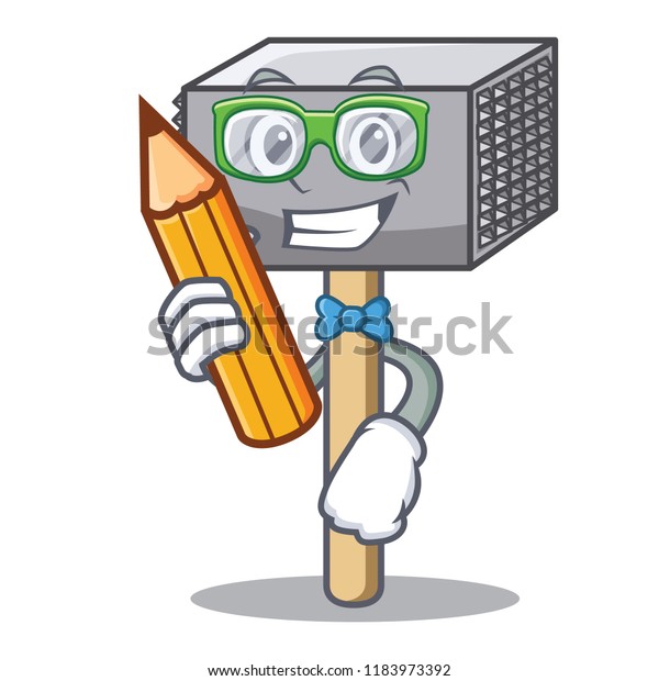 Student Hammer Cartoon Tenderizer Meat Stock Vector (Royalty Free ...