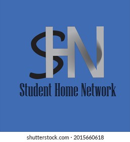 Student Home Network Logo Design Stock Vector (Royalty Free) 2015660618 ...