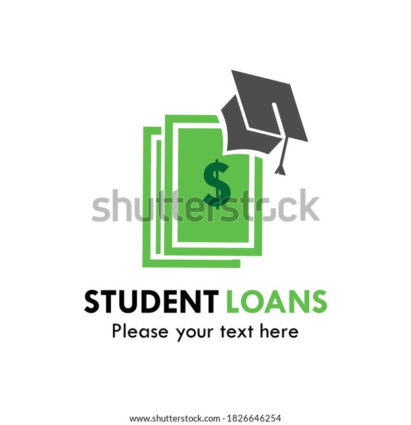 Student Loans Symbol Logo Template Illustration Stock Vector (Royalty ...