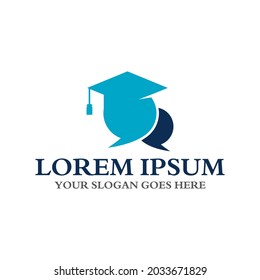 Student Talk Logo Education Logo Stock Vector (Royalty Free) 2033671829 ...