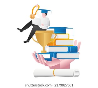 1,755 Getting a trophy Images, Stock Photos & Vectors | Shutterstock