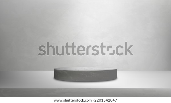 Studio Room 3d Display Cylinder Stand: เวกเตอร์สต็อก (ปลอดค่าลิขสิทธิ์ ...