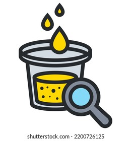 Study Urinalysis Laboratory Hand Over Tests Stock Vector (Royalty Free ...