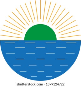 Stylised Green Ray Stock Vector (Royalty Free) 1379124722 | Shutterstock