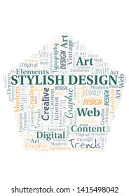 Calender Design Word Cloud Wordcloud Made Stock Vector (Royalty Free ...
